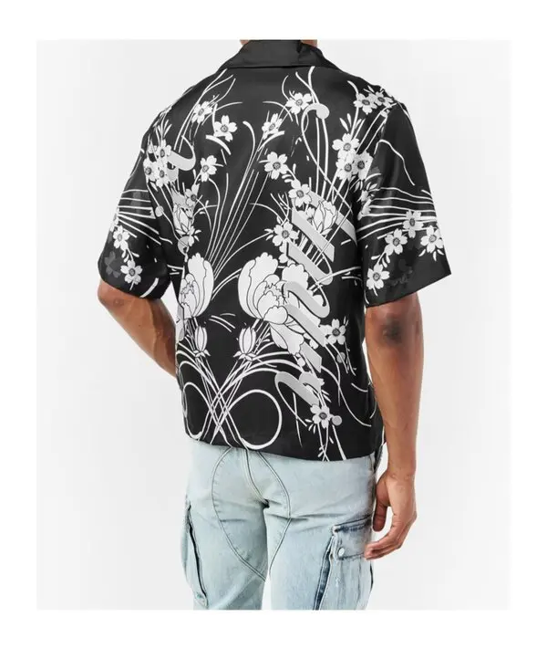 Amiri Floral Shirt - Black