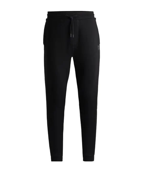 Hugo Boss Solid Color Cuffed Casual Pants