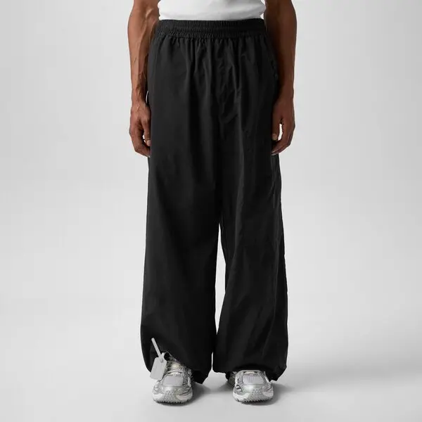 Off-White High Waist Wide Leg Pants