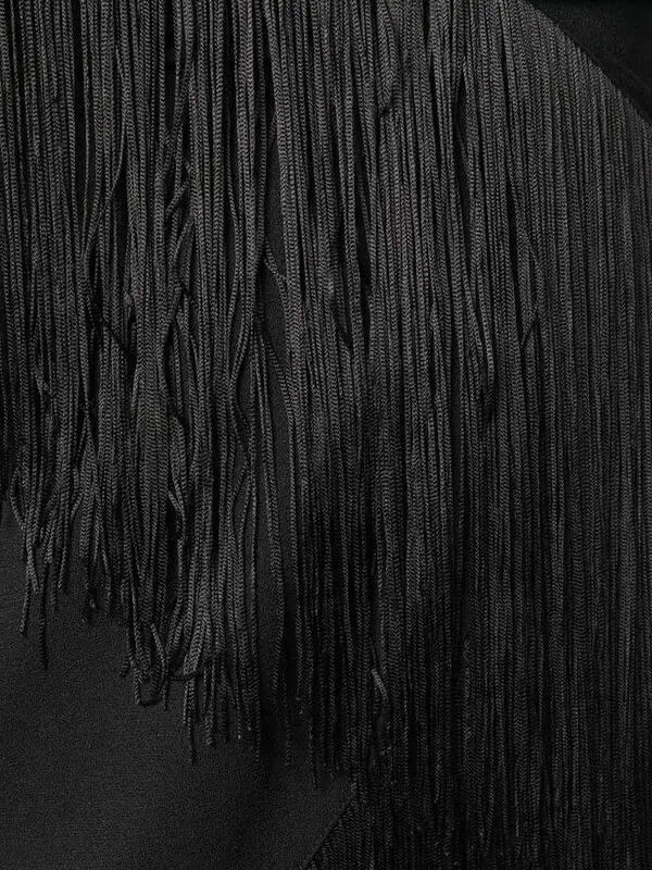 Givenchy Cascading Fringe Slip Dress