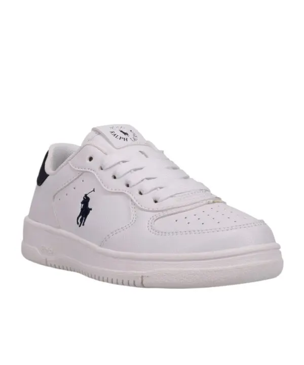 Polo Ralph Lauren Round Toe Lace-up Casual Sneakers