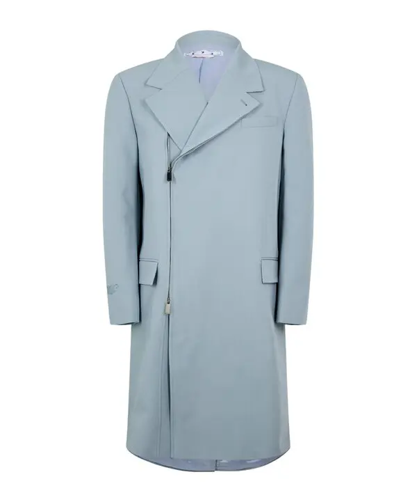 Off-White Tailored Long Overcoat