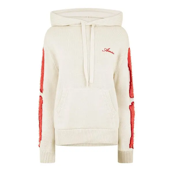 Amiri Knitted Hoodie With Logo