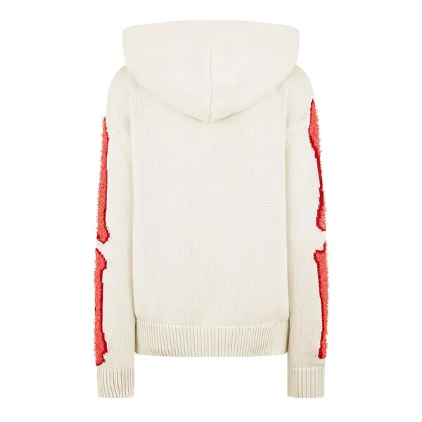 Amiri Knitted Hoodie With Logo