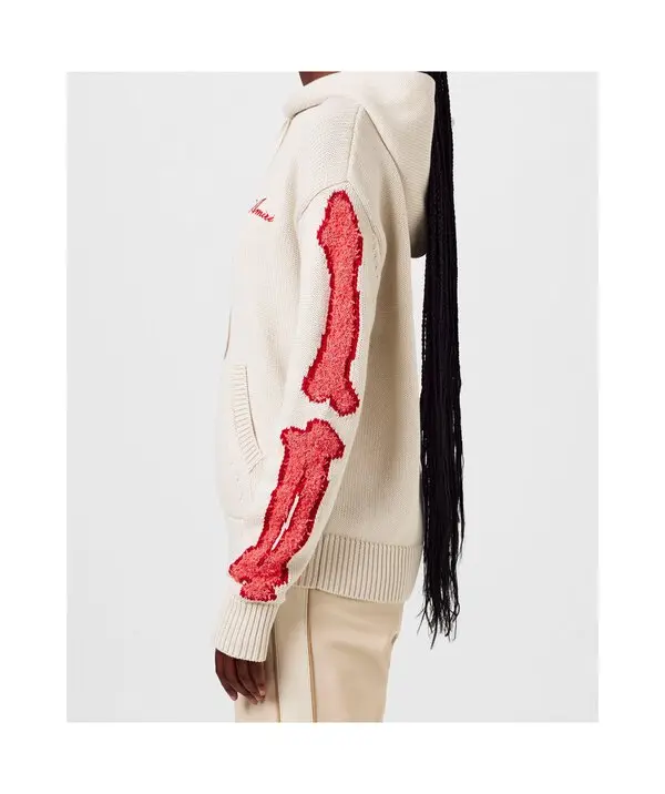 Amiri Knitted Hoodie With Logo