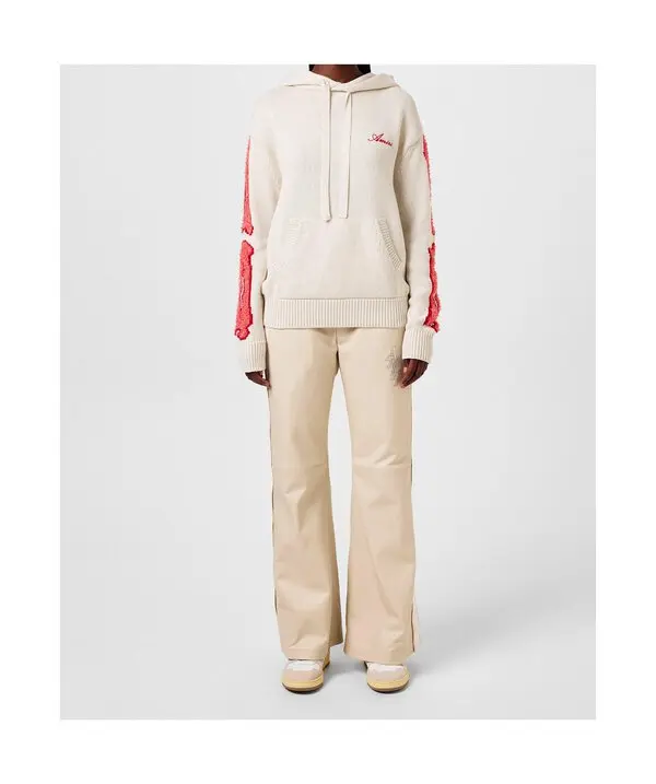 Amiri Knitted Hoodie With Logo