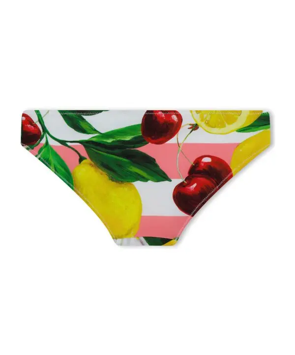 Dolce & Gabbana Ruffled Floral Bikini Set