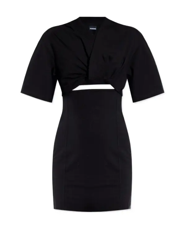 Jacquemus Twisted T-shirt Mini Dress