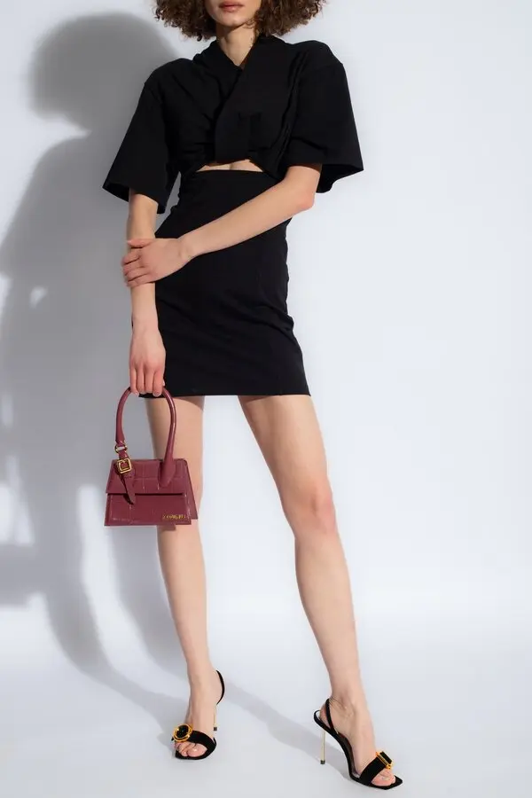 Jacquemus Twisted T-shirt Mini Dress