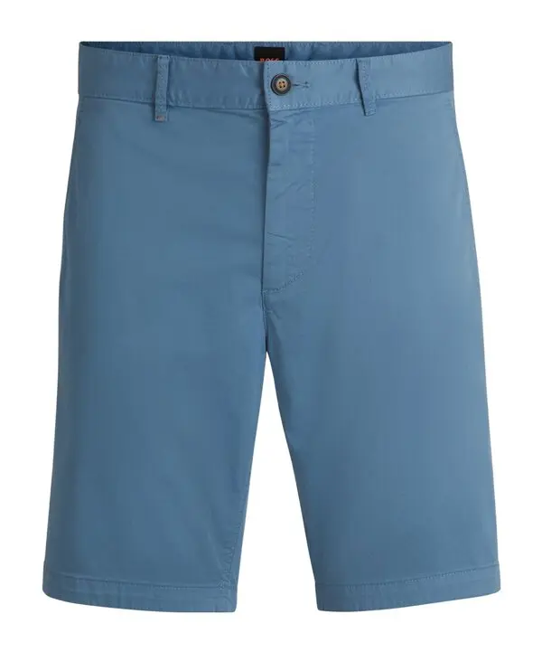 Hugo Boss Solid Color Casual Shorts
