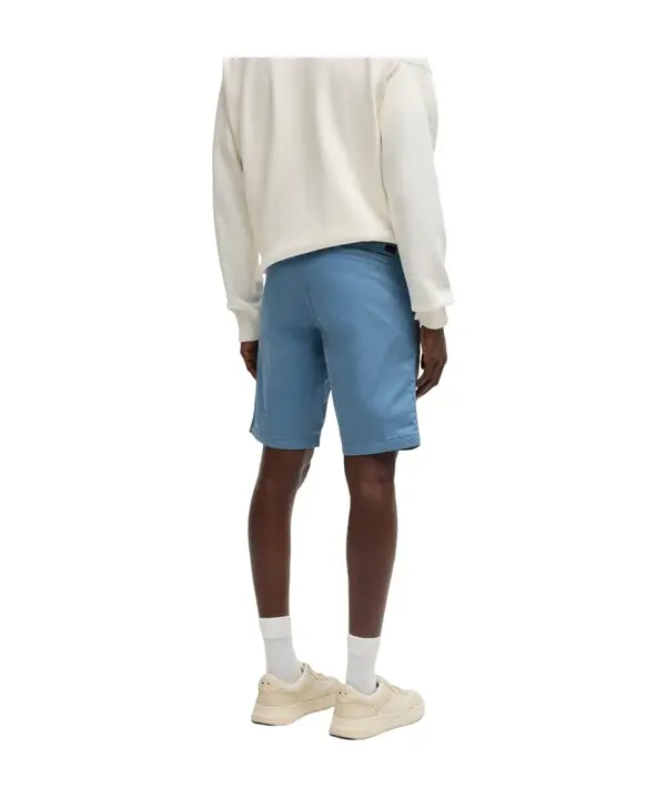 Hugo Boss Solid Color Casual Shorts