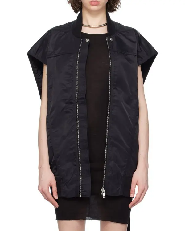 Rick Owens Jumbo Flight Zip-up Vest