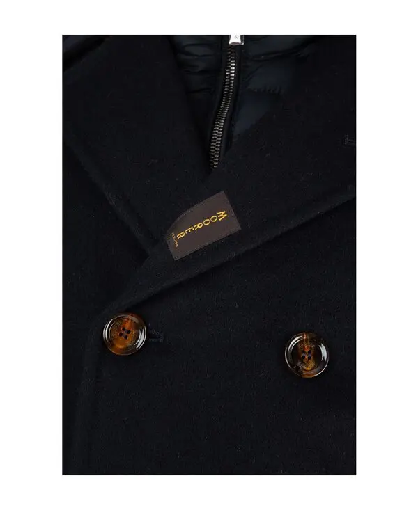 MOORER Double-breasted Lapel Jacket