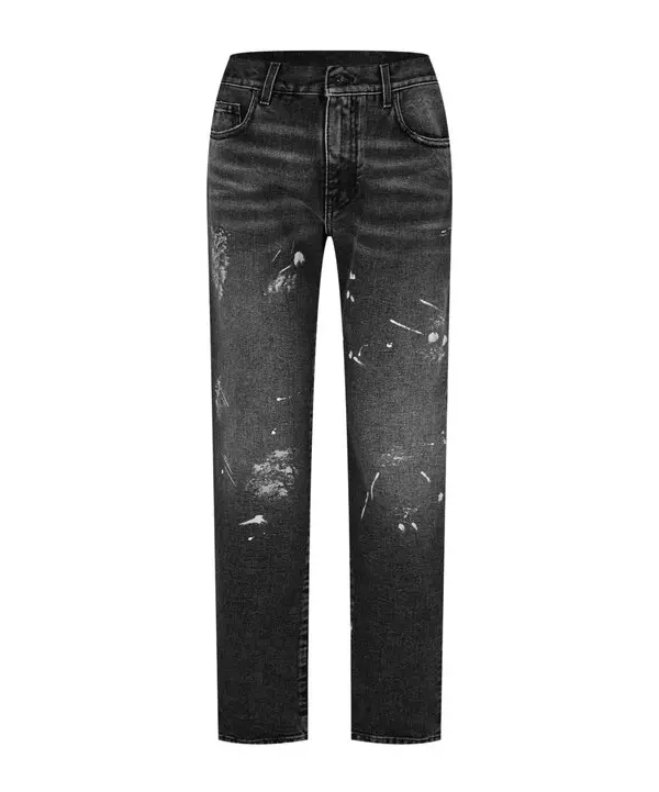 Off-White Distressed Denim Jeans
