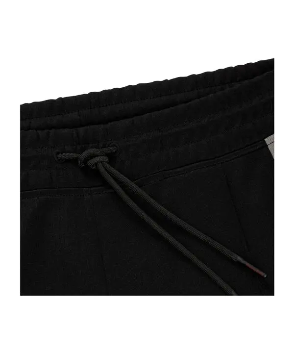 Hugo Boss Striped Wide-leg Trousers - Black