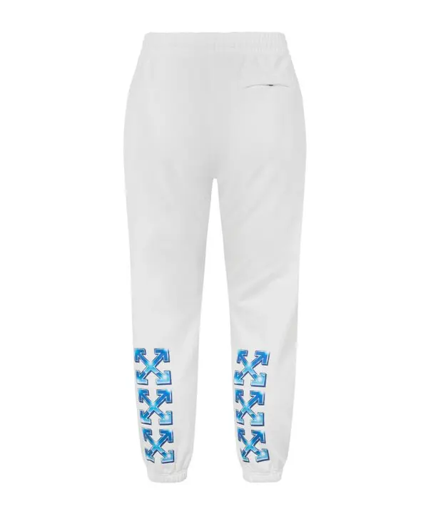 Off-White Minimalist Elastic Waist Sports Trousers
