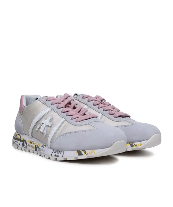 Premiata Spliced Lace-up Low-top Casual Shoes