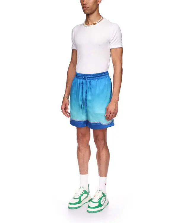 Casablanca Printed Shell Shorts