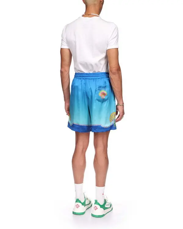 Casablanca Printed Shell Shorts
