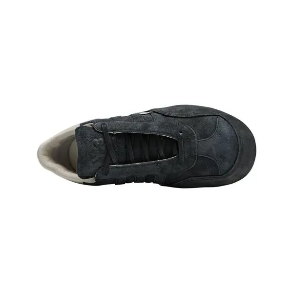 Y3 Suede Lace-up Sneakers