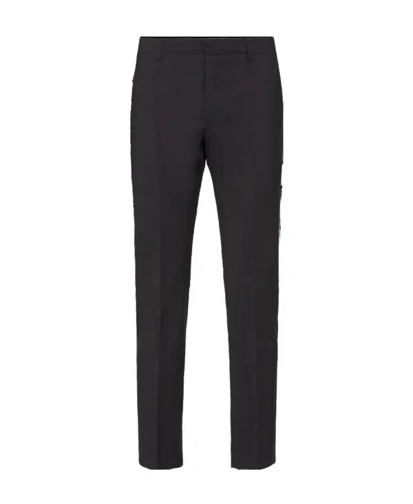 Prada Straight Leg Tailored Pants