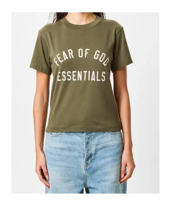Fear Of God Logo Print T-shirt