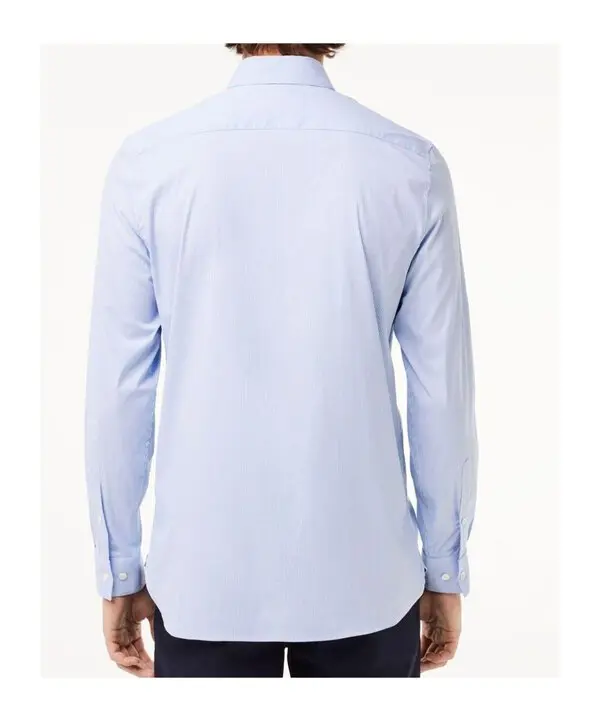 Lacoste Slim Fit Striped Stretch Poplin Shirt