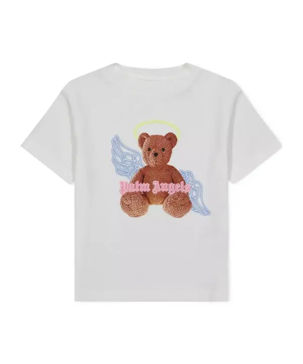 Palm Angels Angel Bear T-shirt - White