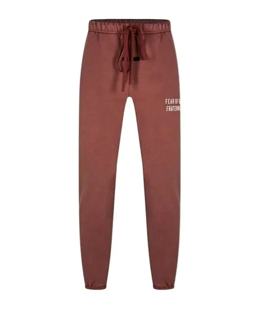 Fear Of God Elastic Waistband Track Pants - Red