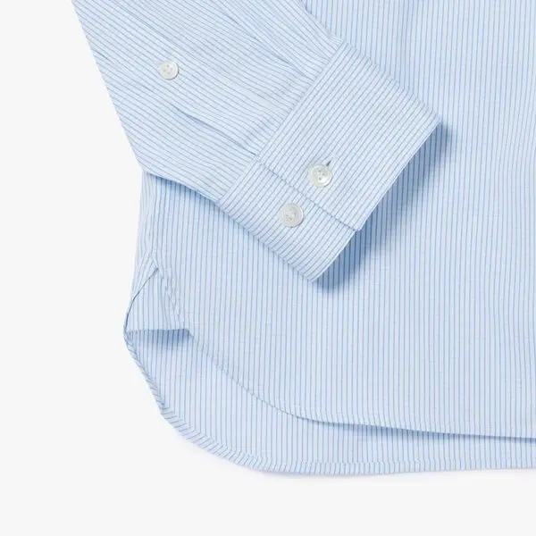 Lacoste Slim-fit Plaid Poplin Shirt