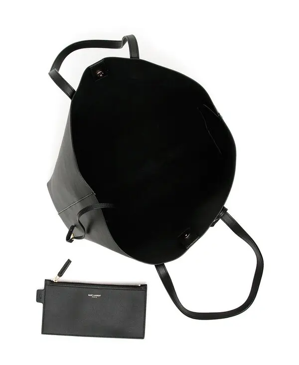 Saint Laurent E/w Logo Detailed Tote Bag