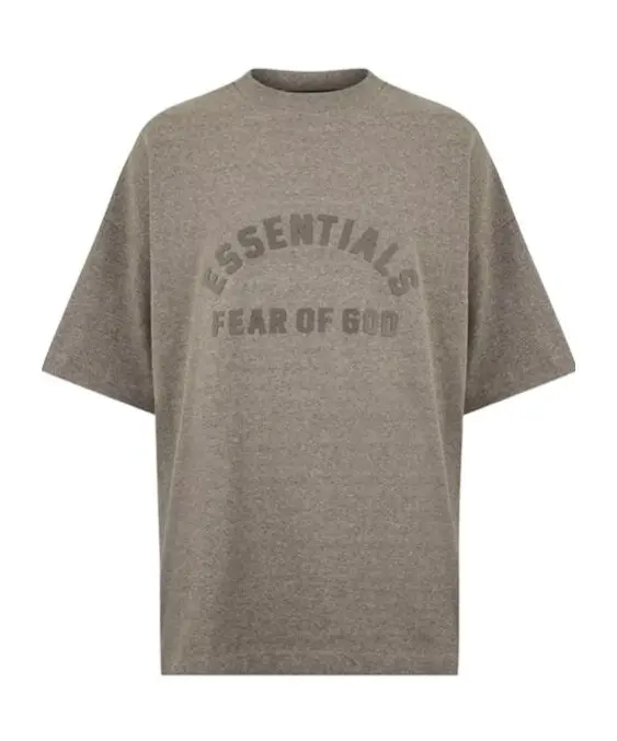 Fear Of God Round-neck Logo T-shirt