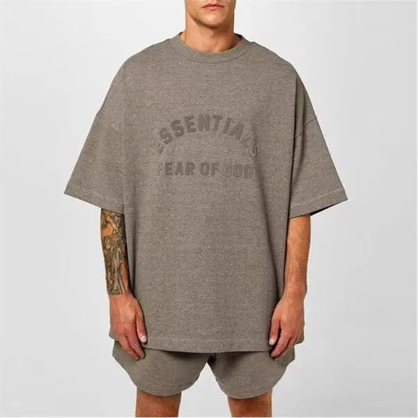Fear Of God Round-neck Logo T-shirt