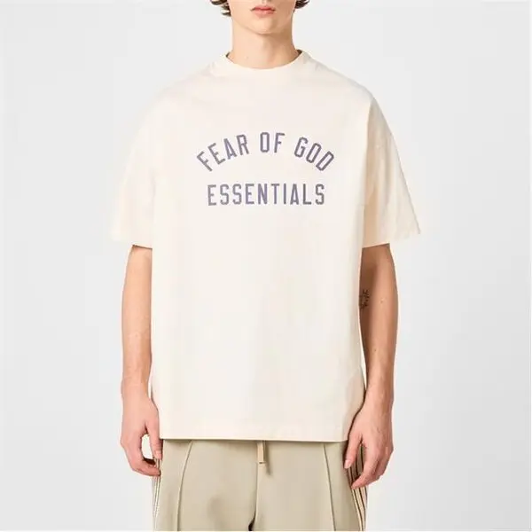 Fear Of God Round-neck Logo T-shirt