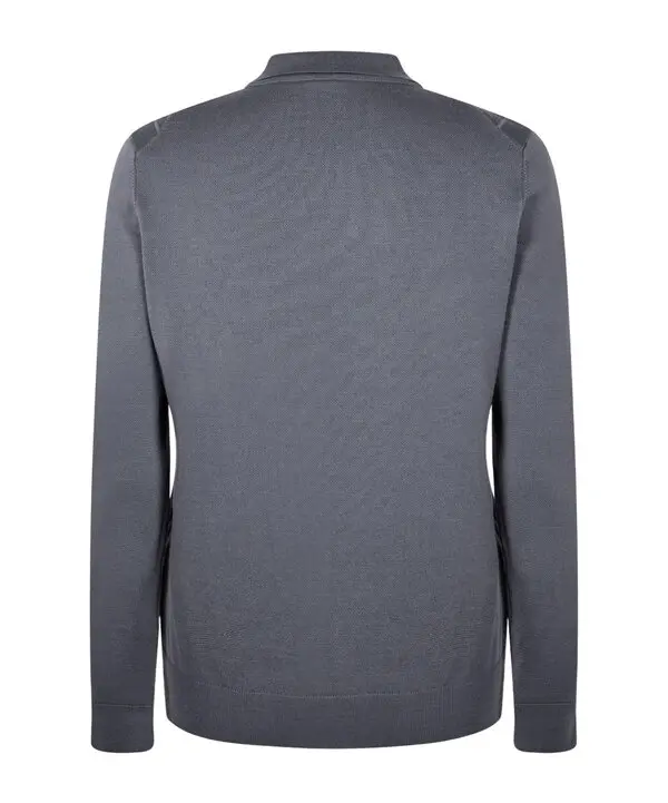 Hugo Boss Solid Color Minimalist Knit Sweater