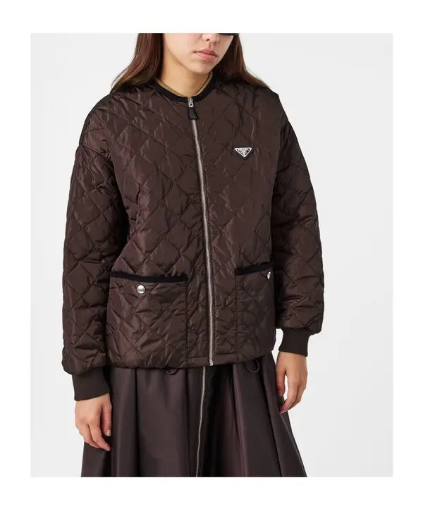 Prada Quilted Cropped Jacket