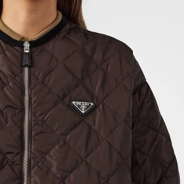 Prada Quilted Cropped Jacket