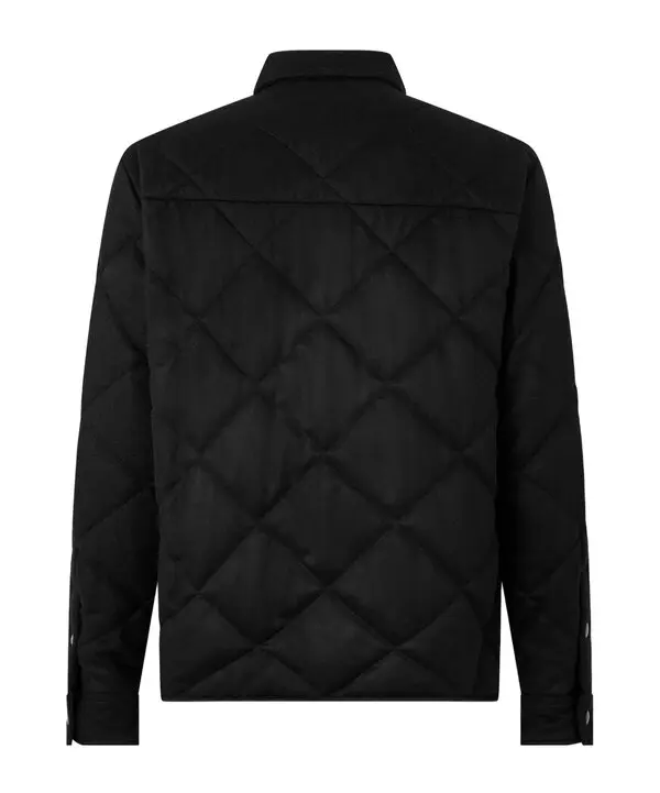 Prada Quilted Collared Shirt Jacket