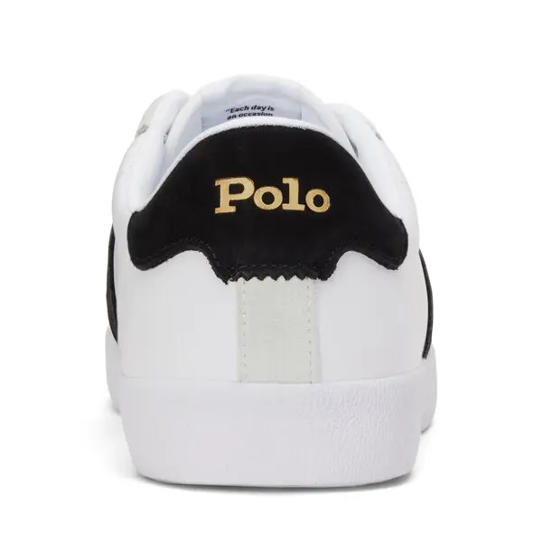 Polo Ralph Lauren Leather Spliced Casual Shoes