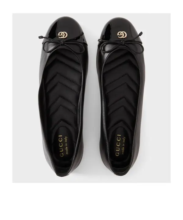 Gucci Logo Ballet Shoes
