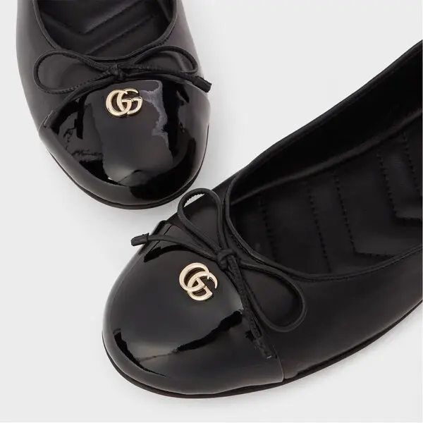 Gucci Logo Ballet Shoes