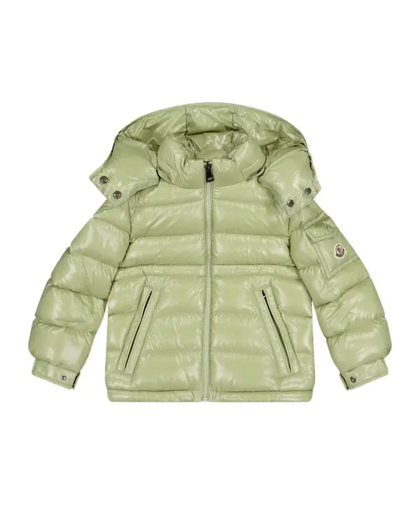 Moncler Logo Patch Down Jacket