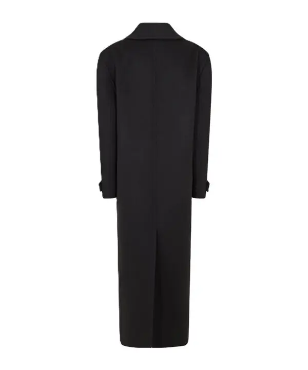 Saint Laurent Double-breasted Overcoat