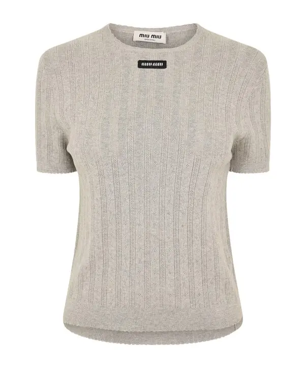 Miu Miu Versatile Short-sleeved Shirts