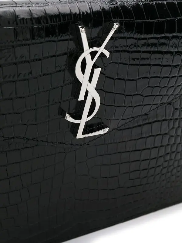 Saint Laurent Updown Logo Plaque Chutch Bag