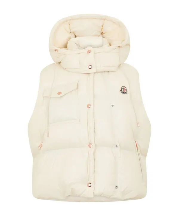 Moncler Hooded Down Vest