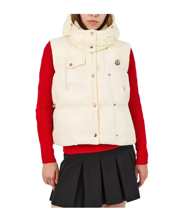 Moncler Hooded Down Vest