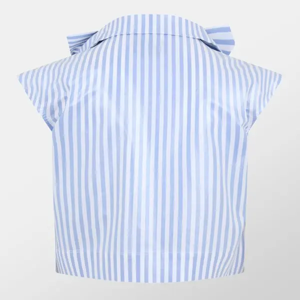 VIVIENNE WESTWOOD Sleeveless Cropped Shirt
