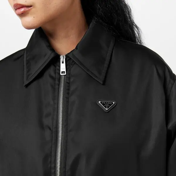 Prada Solid Color Casual Jacket