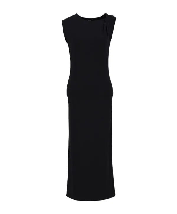 Barbour Sleeveless Round Neck Maxi Dress - Black